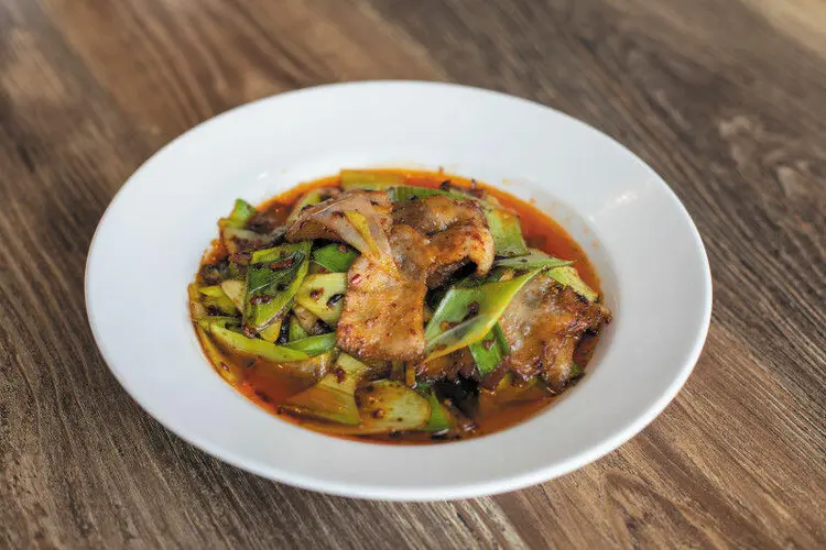 Double Cooked Pork Belly